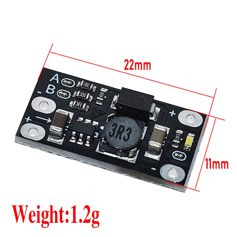 Multi-function Mini Tiny Boost Module Step Up Board 5V/8V/9V/12V 1.5A ...