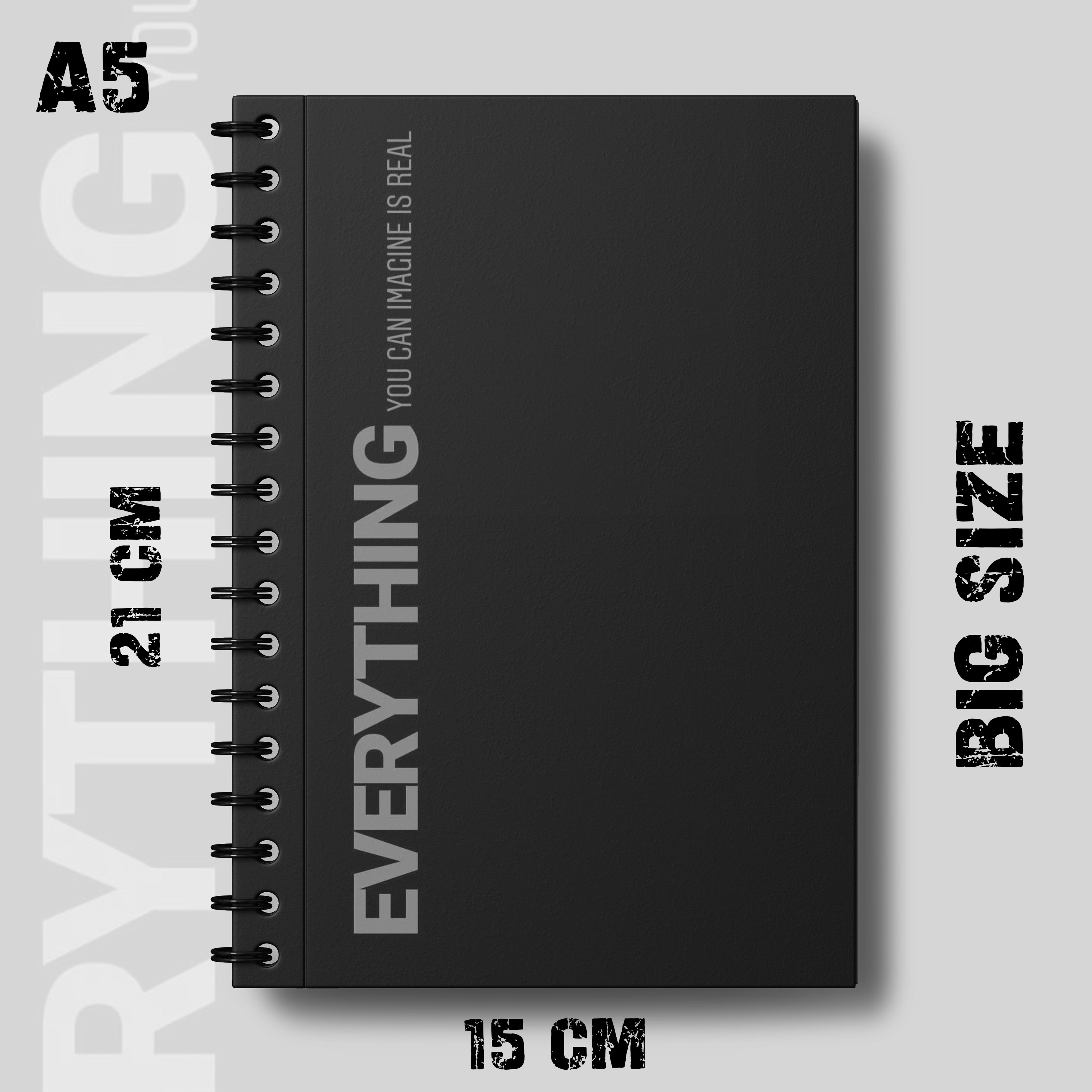 Notebook Typography Minimalist Dark Theme Design Ai Edition Artiqulate ...