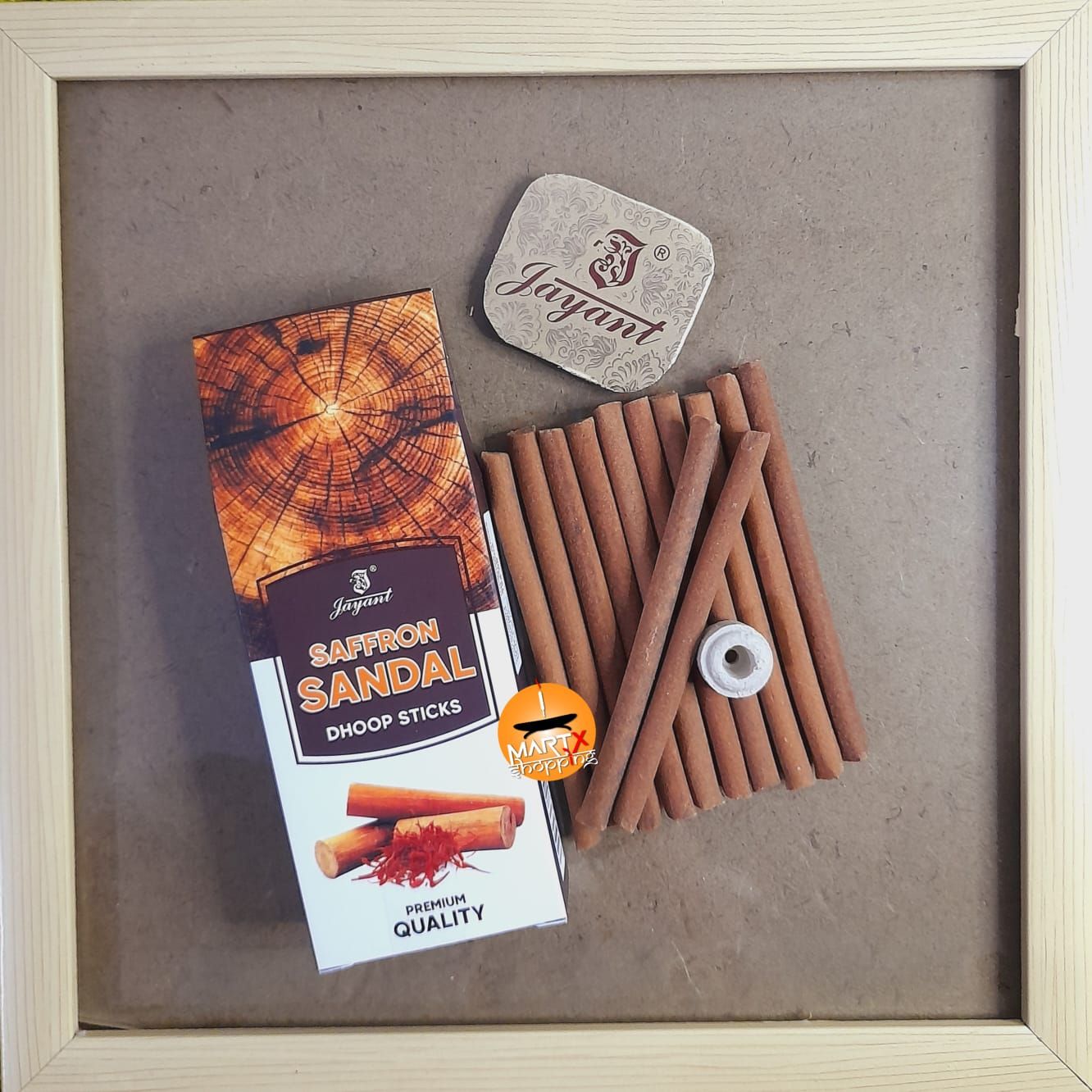 Jayant Saffron Sandal Premium Aromatic Dhoop Sticks | Daraz.com.bd