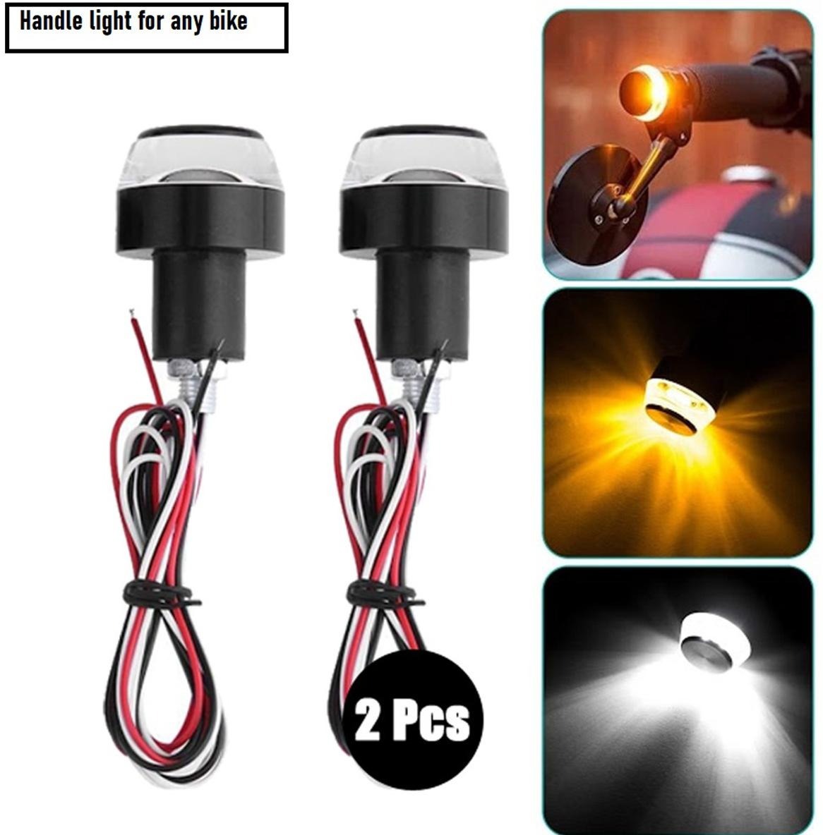 Motorcycle Turn Signal LED Indicator Light or Handlebar Light for all ...