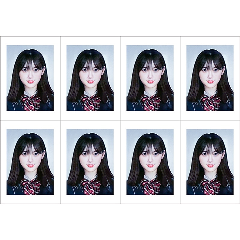 1Pc Kpop Kep1Er 1 Inch School Student ID Photo Card Sakamoto Mashiro ...