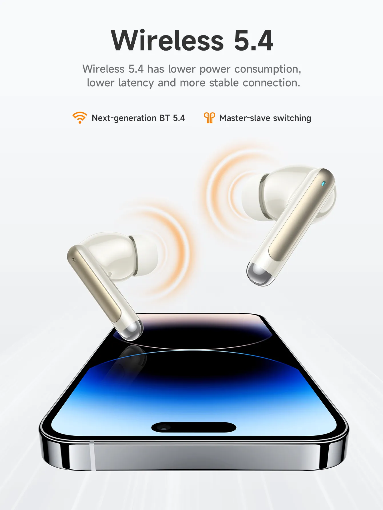 HOCO EQ10 Plus TWS True Wireless ANC ENC Noise Reduction BT Mini Sports ...