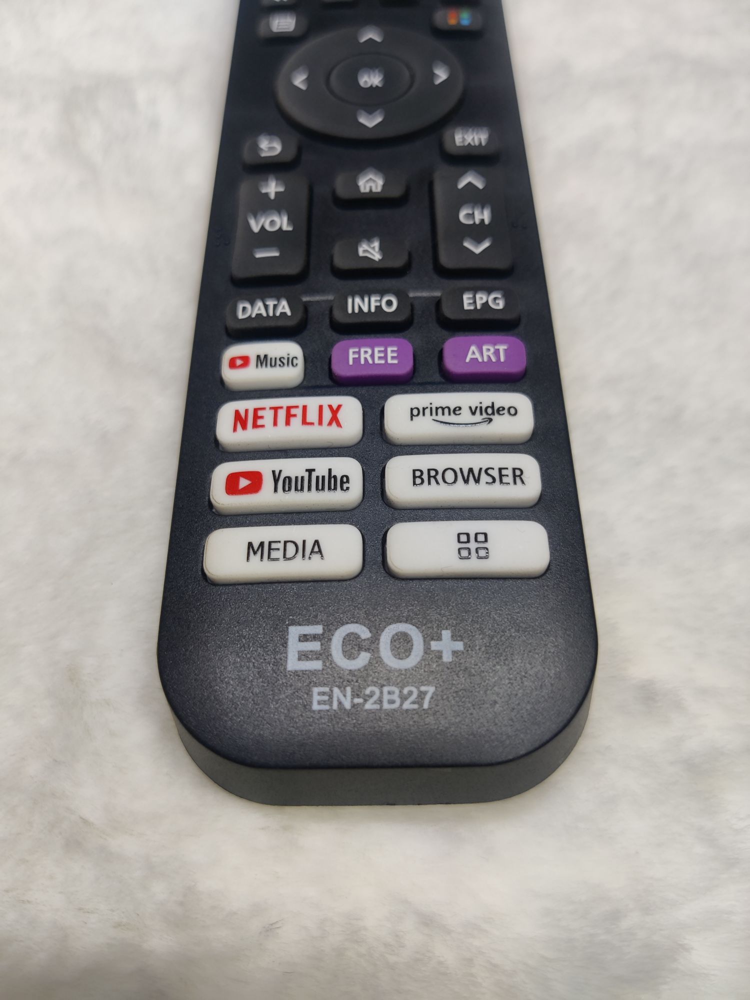 Remote Control For Eco+ Android Led Tv.