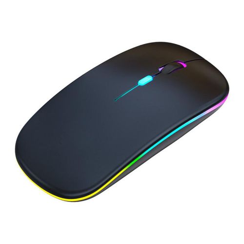 Rechargeable Wireless RGB Waterproof Optical Mouse, For Pc and Laptop ...