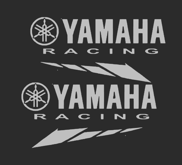 Yamaha Racing Logo Sticker for bike | Daraz.com.bd