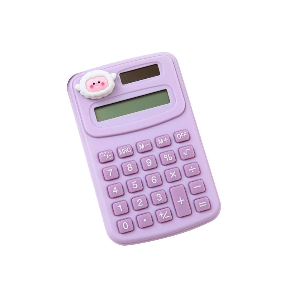 High-quality Plastic Mini Calculator 8-Digit Cartoon Math Calculator ...