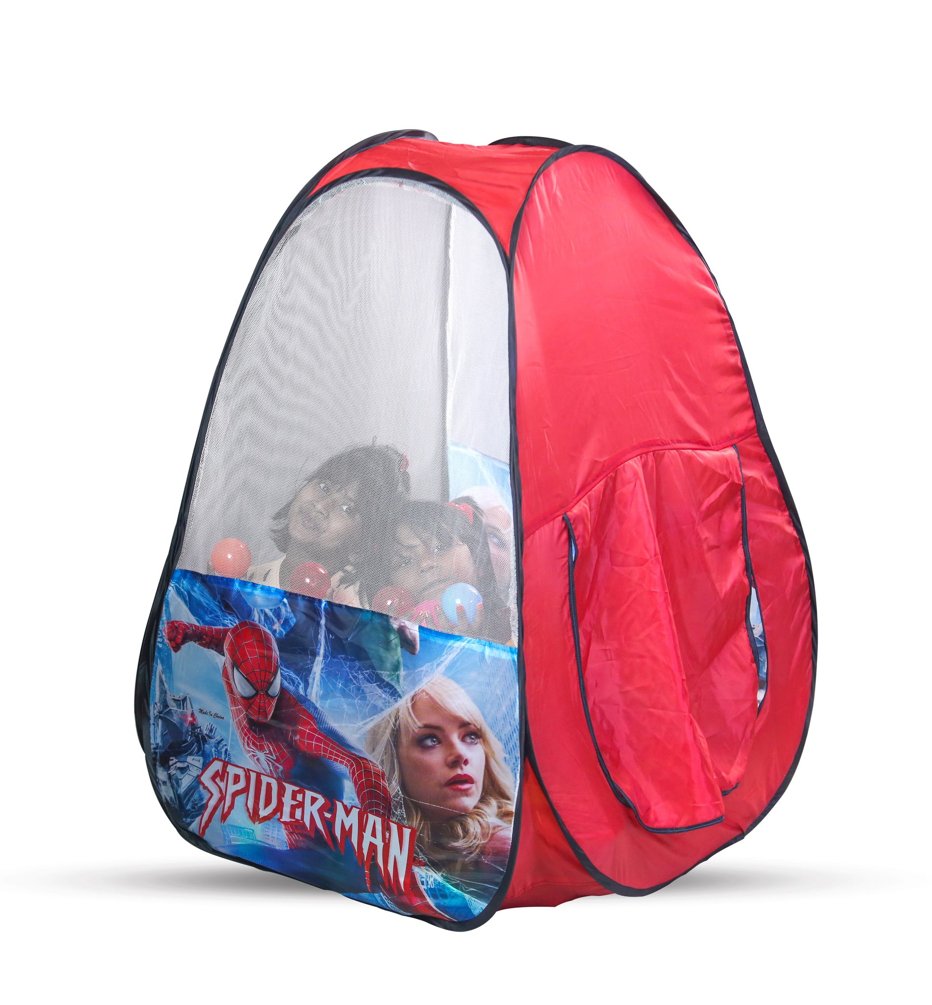 SPIDERMAN TENT PLAY HOUSE WITH 100 BALLS | Daraz.com.bd