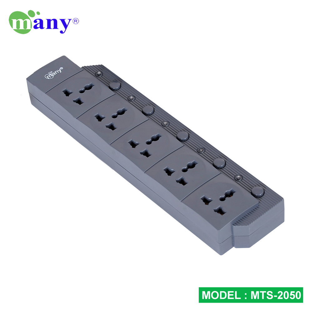 Multi Plug Heavy Duty 5-Port Extension Socket Model MTS-2050 ...