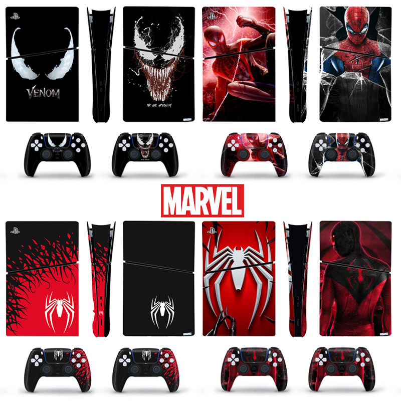 【Expert Recommended】 Spiderman Ps5 Skin Sticker for 5 Console ...