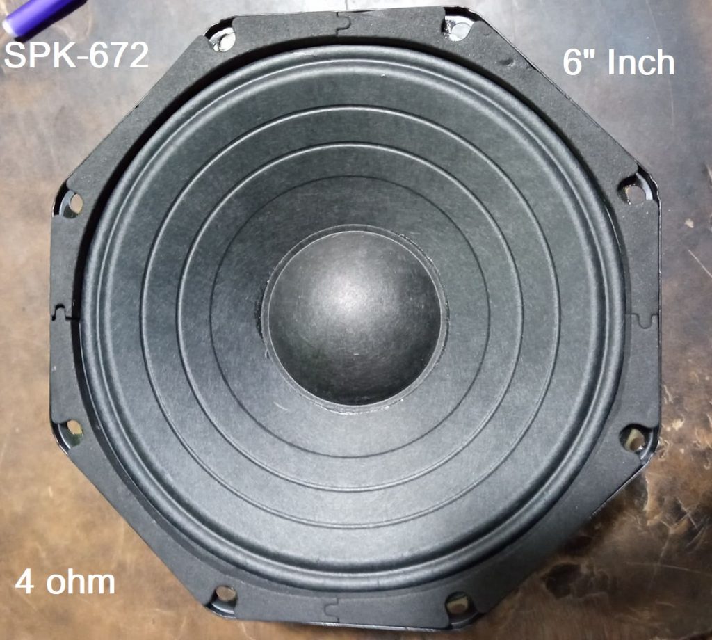 OCTA SHAPE 5 Core 6 Inch 4 Ohm SPK-672 Audio Speaker 6 Inch Speaker ...