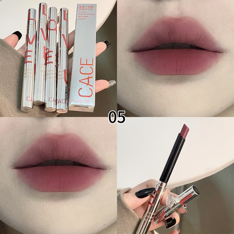 Matte Lipsticks Smooth Soft Non Stick Cup Sexy Red Lips Gloss Long Lasting Waterproof