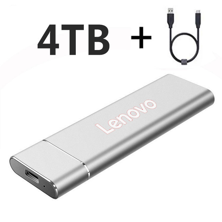 NEW Lenovo 2TB External Hard Drive 1TB Portable External SSD Hard Disks ...