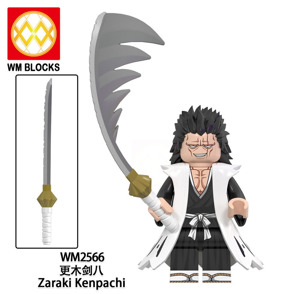 WM6164 Anime JUMP Comics Bleach Yamamoto Zaraki Kenpachi Kurosaki ...