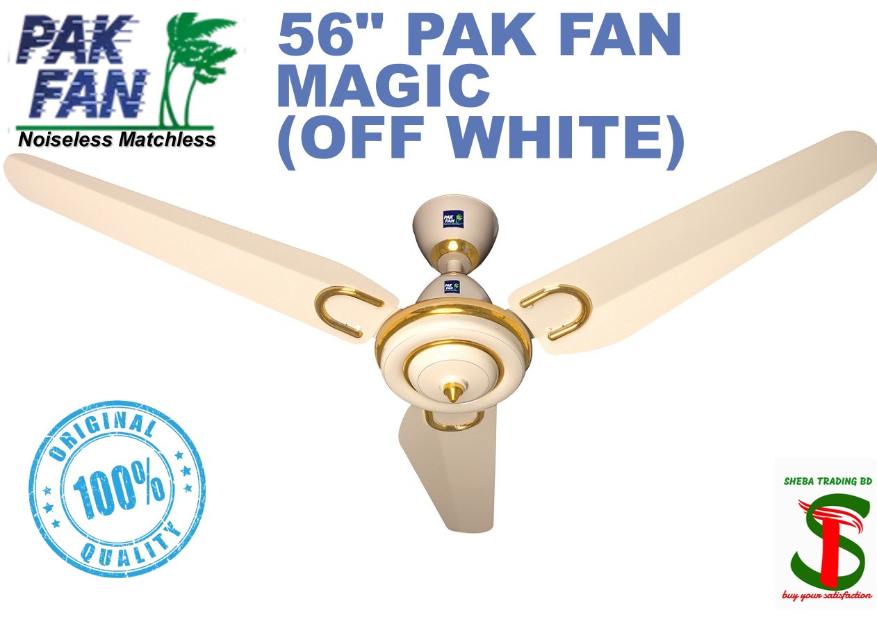 Pak Ceiling Fan Magic 56 INCH (Made in Pakistan) | Daraz.com.bd