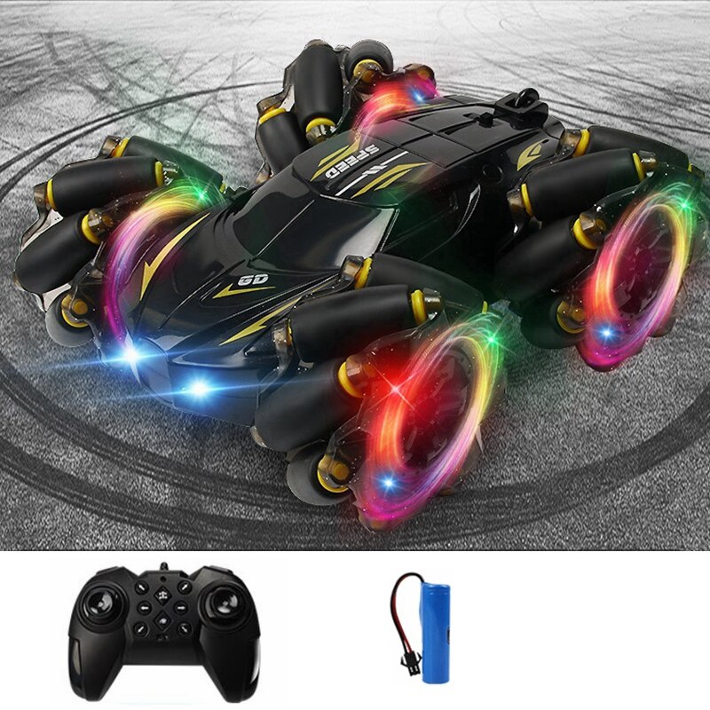 4WD RC Car Drift Stunt Car 360 Degree Rotating Remote Control Drift Car ...