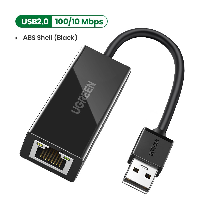 UGREEN USB Ethernet Adapter USB 3.0 Network Card to USB RJ45 Lan for PC ...