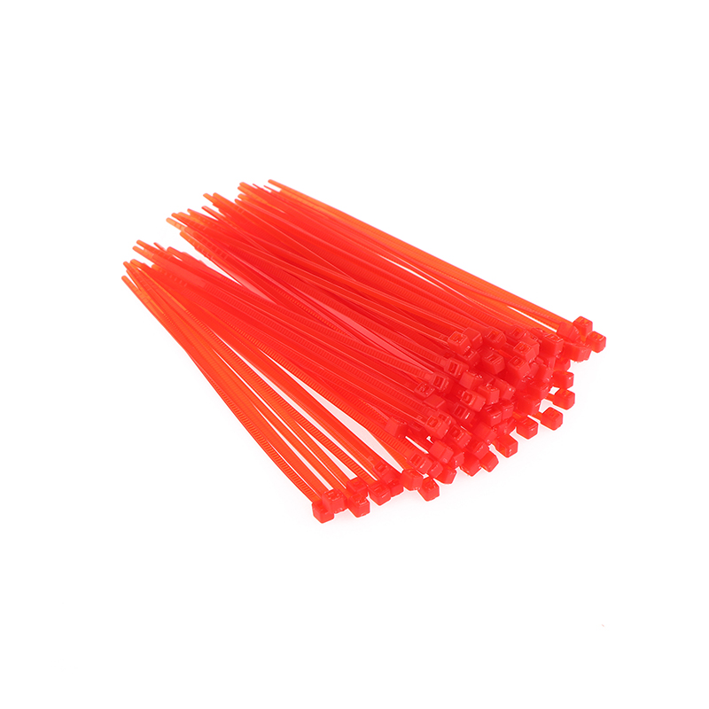 100PCS/Bag Self-locking Plastic Nylon Tie Zip Wraps Strap Nylon Cable ...