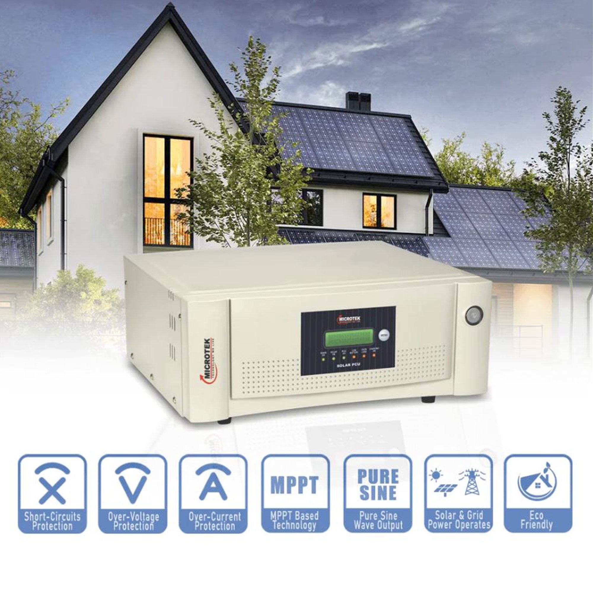 Microtek Solar IPS PCU 2335 Inverter Price in Bangladesh | Daraz.com.bd