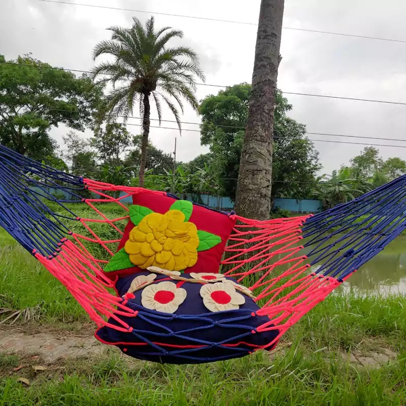 Hand Made Premium Quality Dulna for Adult with Large Swing Rope