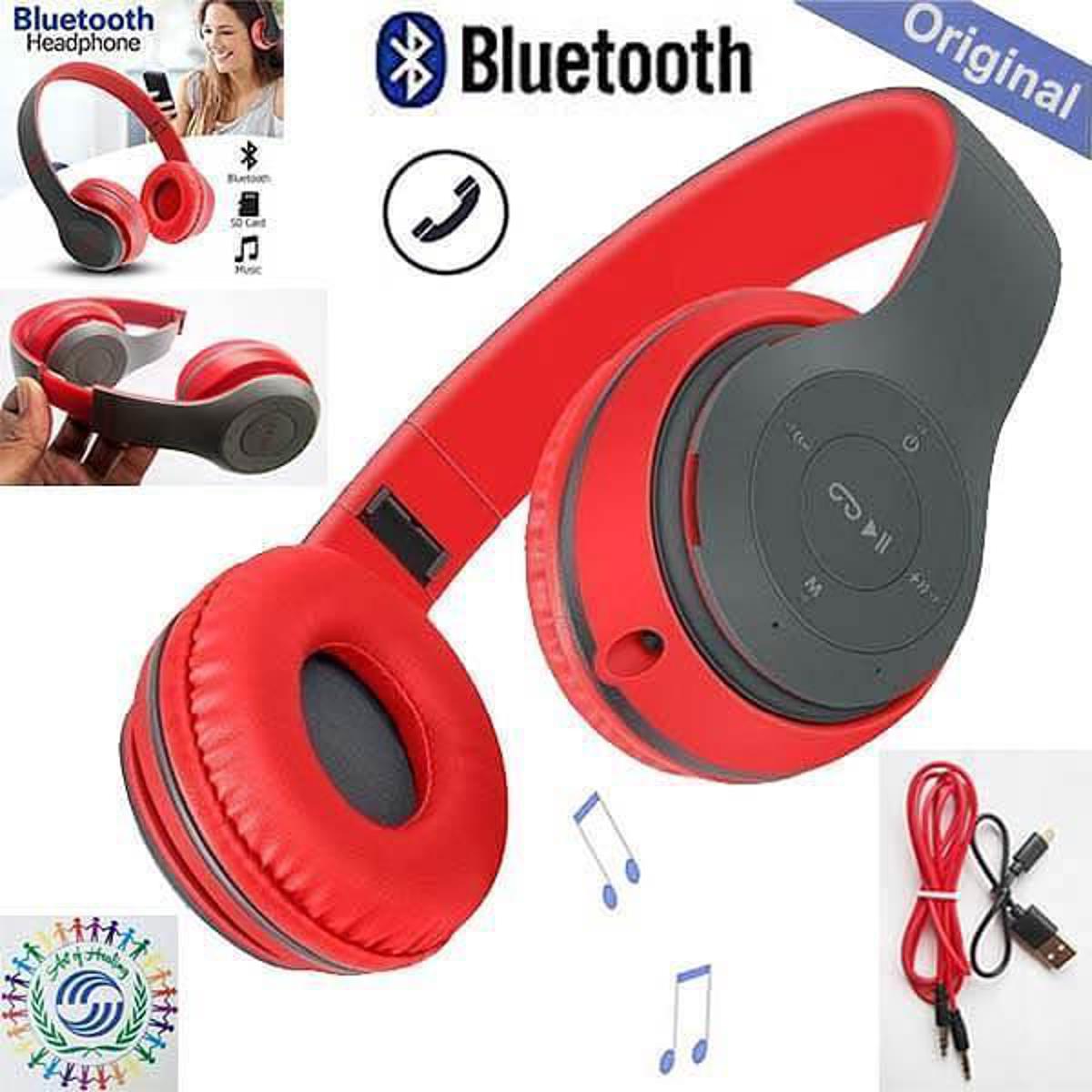 Wireless Bluetooth Headphone Model P47 (5.0+EDR ) | Daraz.com.bd