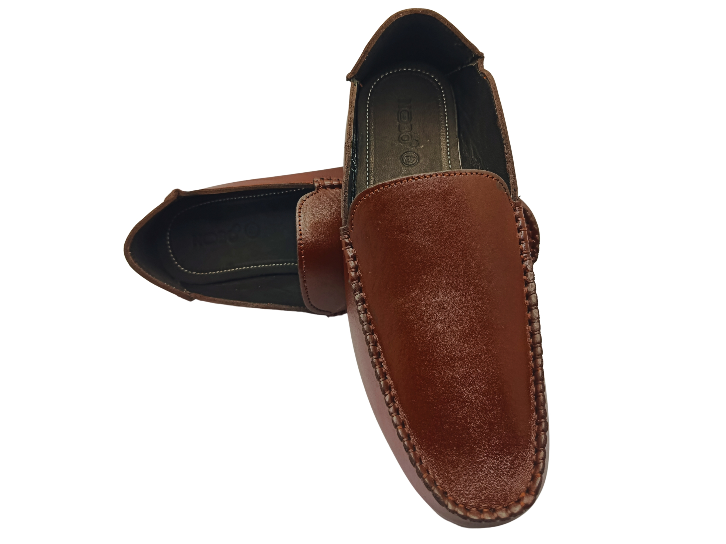 Leather Loafer Single-Part Design NB-001 | Daraz.com.bd