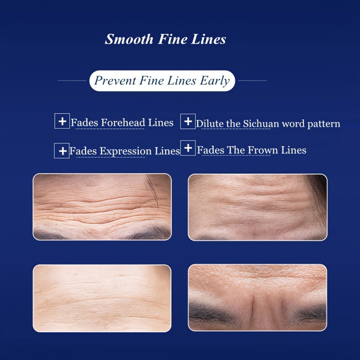 Ilisya Wrinkle Forehead Patches for Men 5 Pcs with Aloe Collagen ...