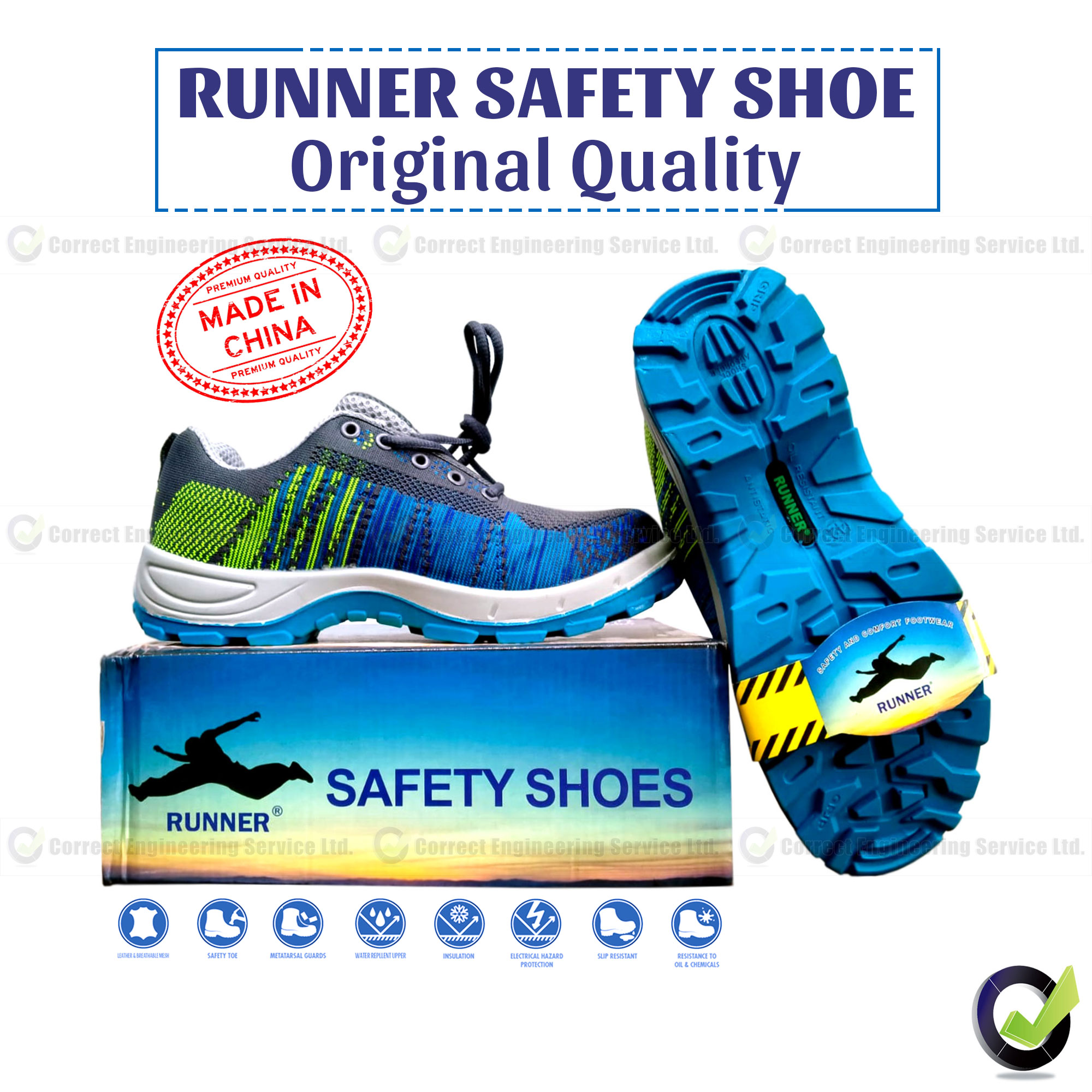 Runner Safety Shoe Best quality for Bikers, Construction & Industrial ...