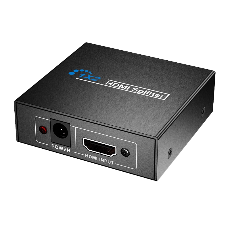 1X2 HDMI Splitter By 1 Port to 2 HDMI Display Duplicate/Mirror USB ...