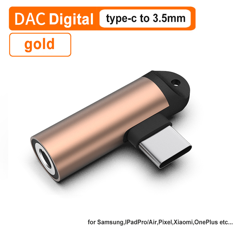 Digital Dac Usb C 3.5mm Jack Adapter Headphones Type C Audio Converter ...