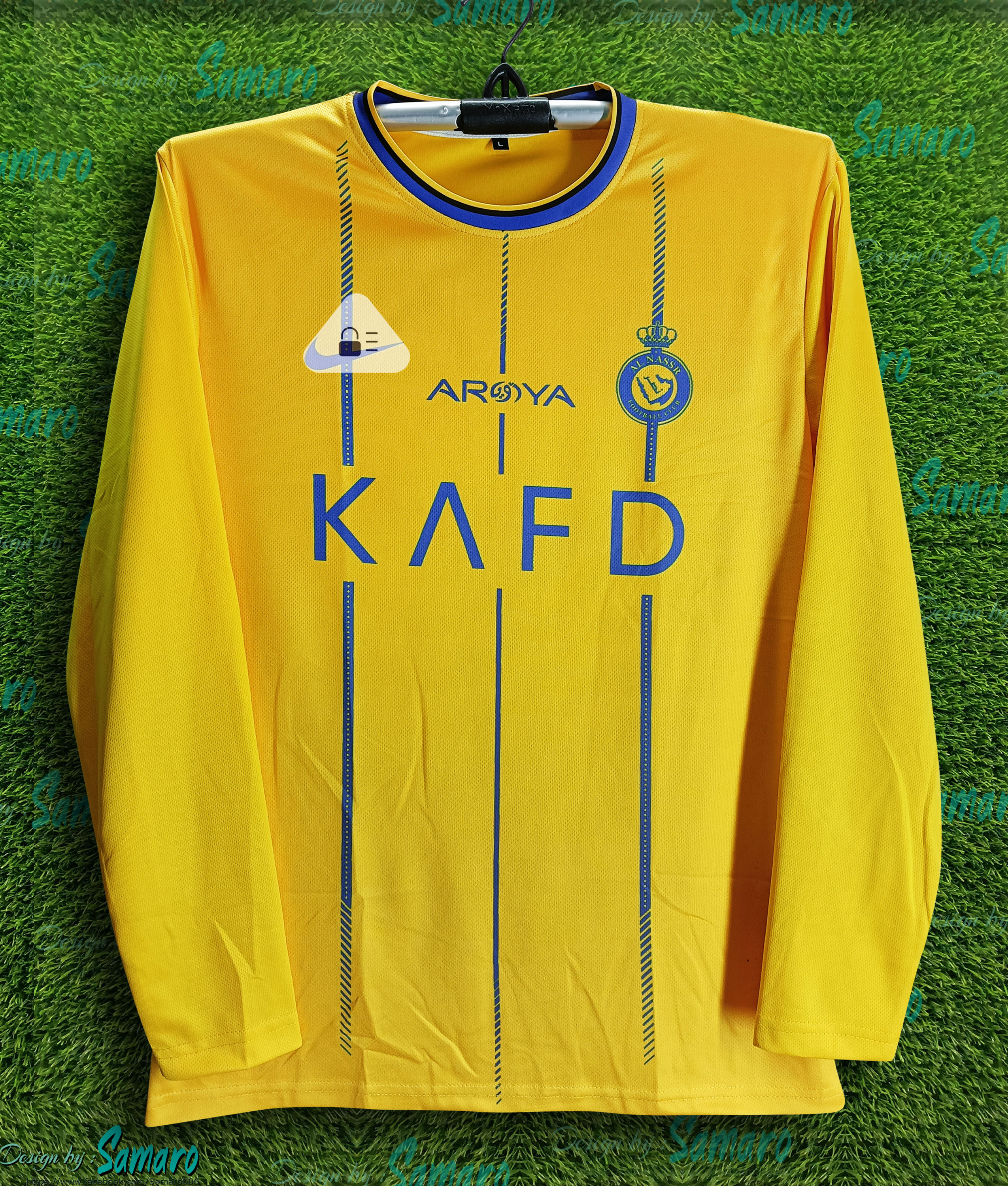 Al-Nassr Full sheeve Football Jersey For Man - al nassr T shirt for man ...