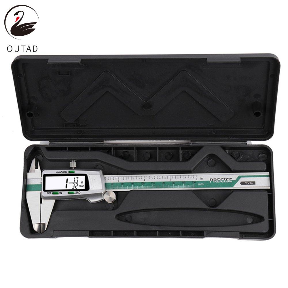 Digital Caliper Electronic Metal Pachometer Calibrator Measuring ...