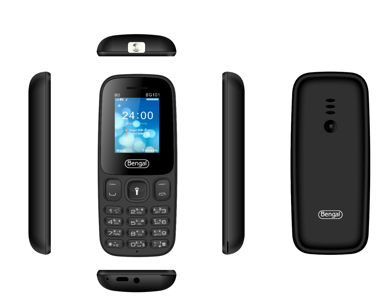 Bengal BG 101 Dual Sim Standby MTK6261D Chipset Long Lasting Battary ...