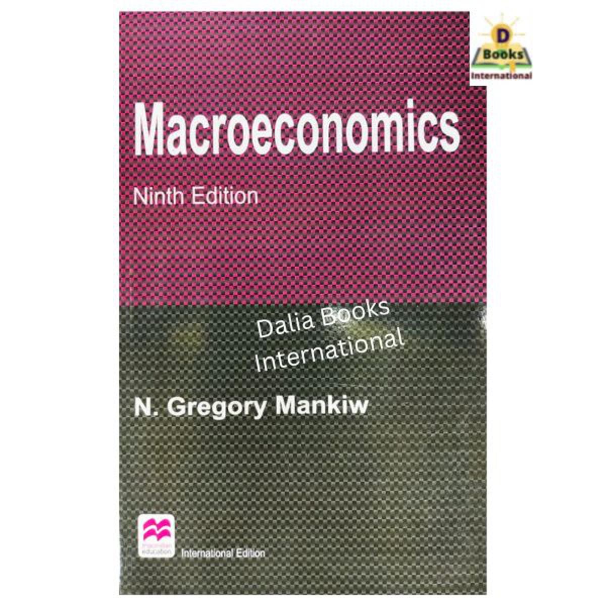 Macroeconomics by N. Gregory Mankiw (9th edition) | Daraz.com.bd