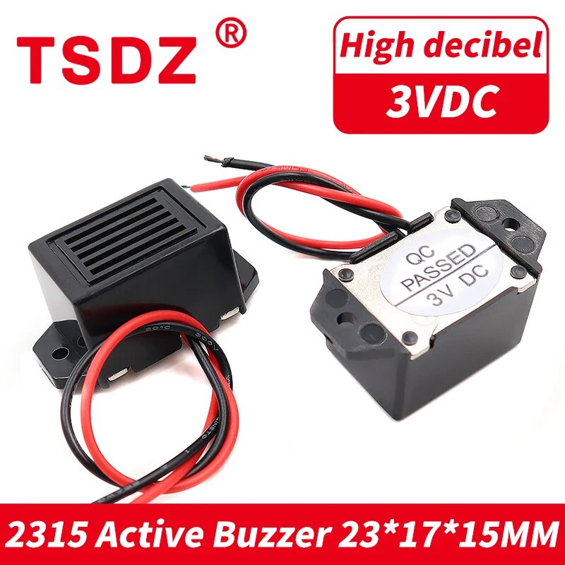1pcs Alarm Buzzer 2315 DC 3V 6V 9V 12V 24V 90dB Mini Electronic Alarm ...