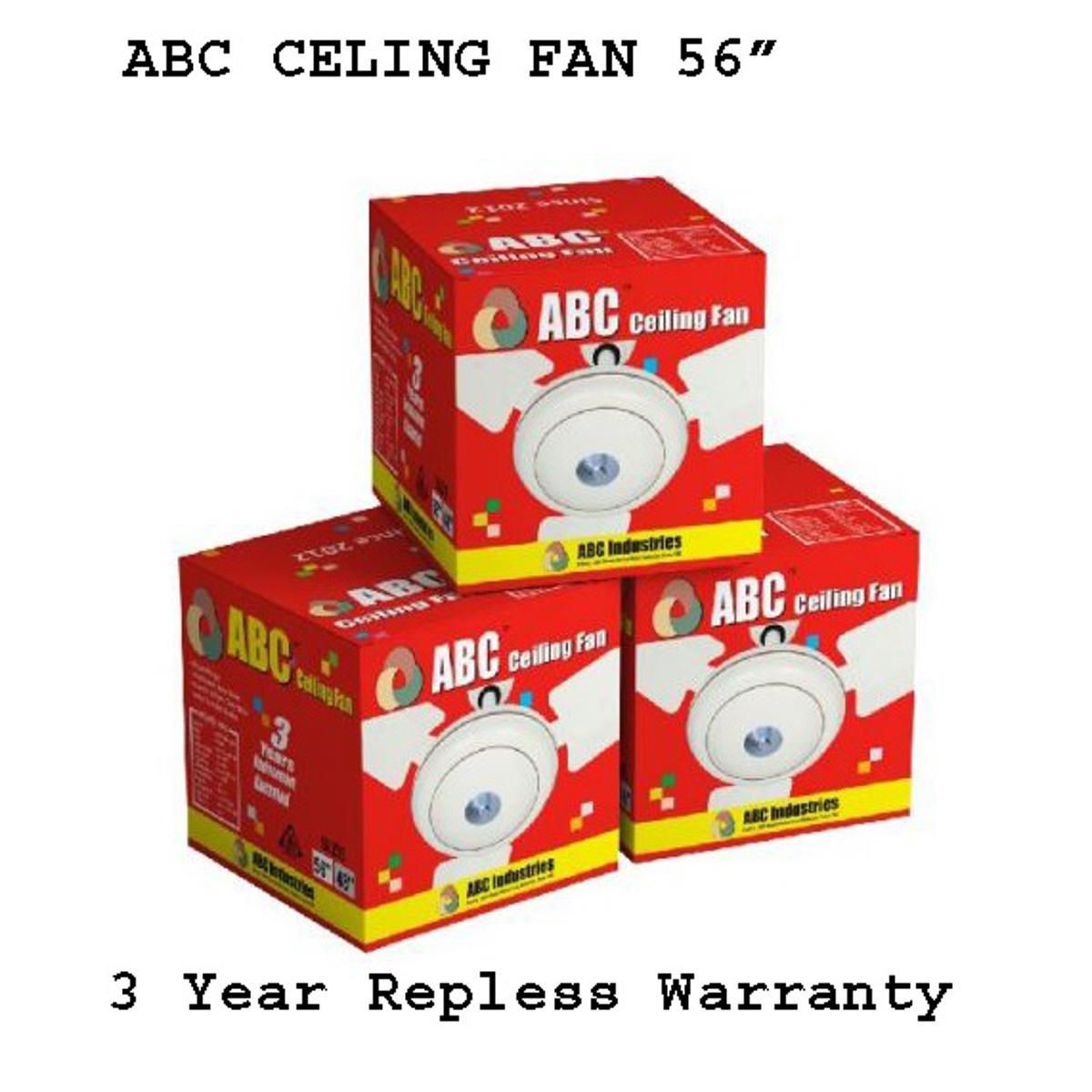 Ceiling Fan ABC 56 inch-3 Year Warranty | Daraz.com.bd