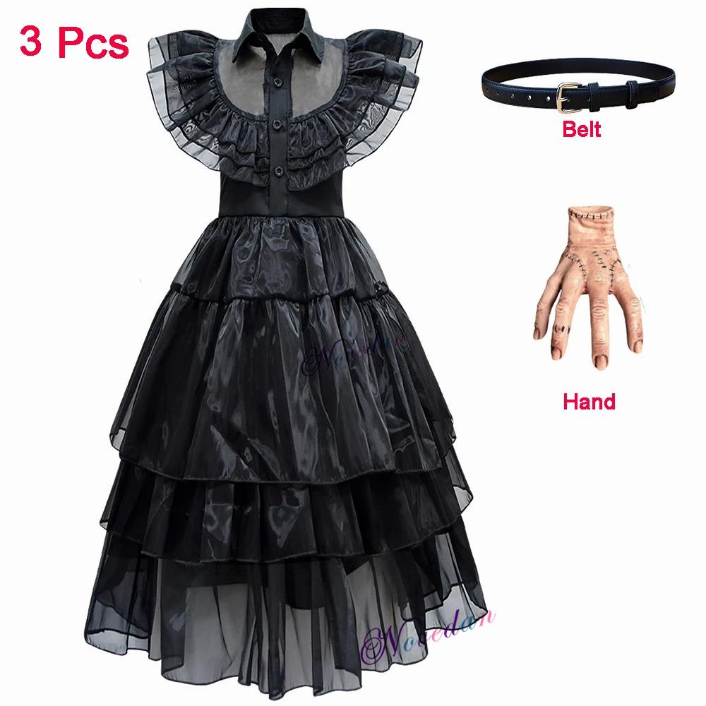 Wednesday Addams Birthday Party Halloween Costume For Women New ...