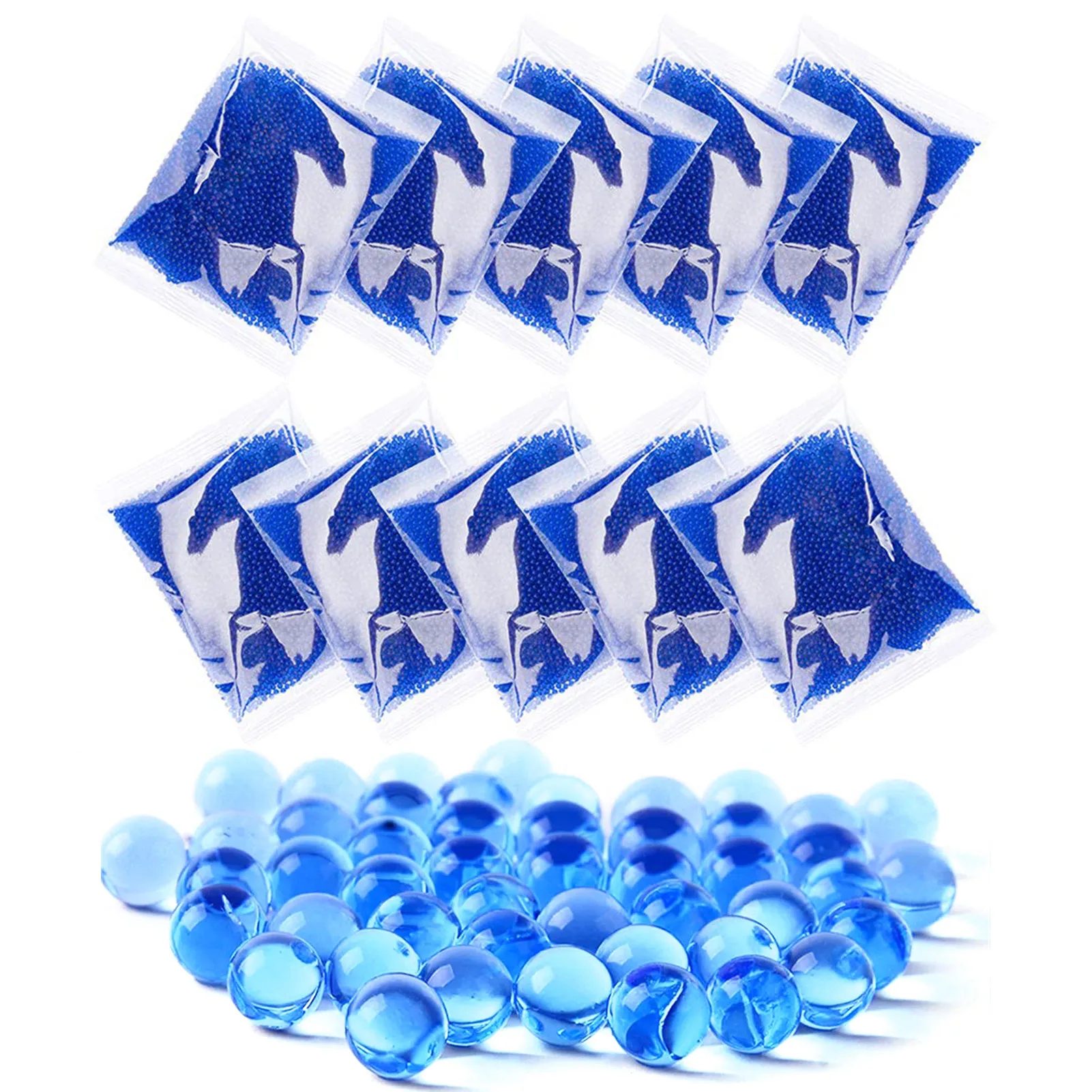 10 Packet Gel Blaster Ammo — Shoots Eco-Gellets Water Beads Gel Ball ...