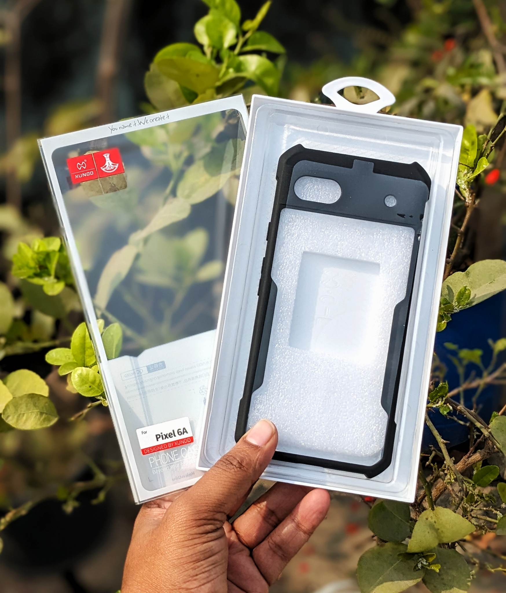 Xundd Case For Google Pixel 6A Case Shockproof Transparent Bumper Back ...