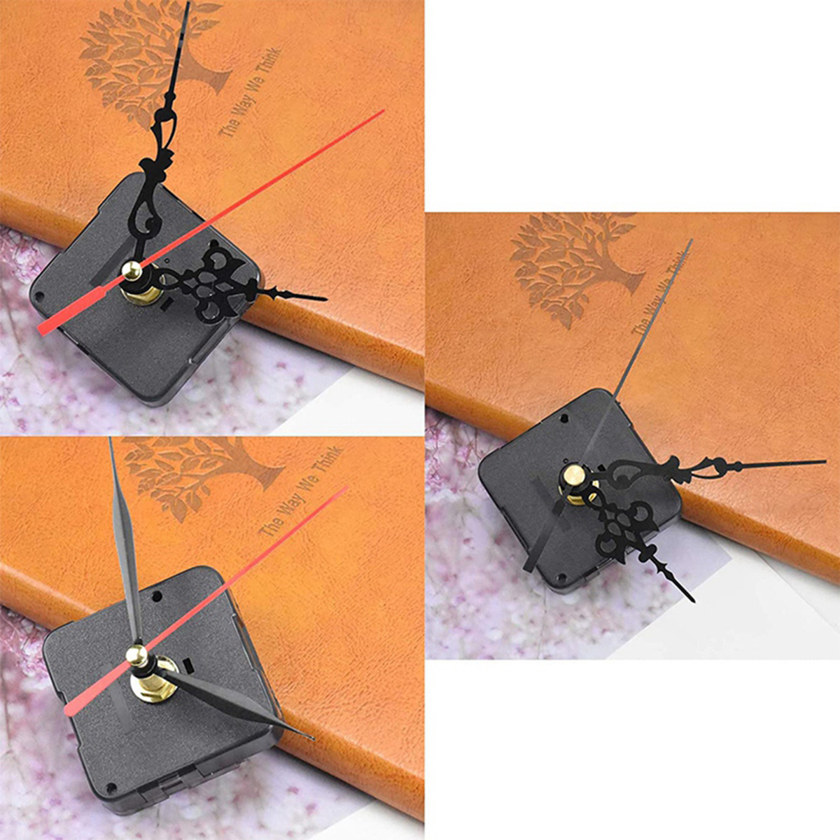 7 Sets Quartz Clock Movement Mechanism, Silent Short Shaft Clock ...