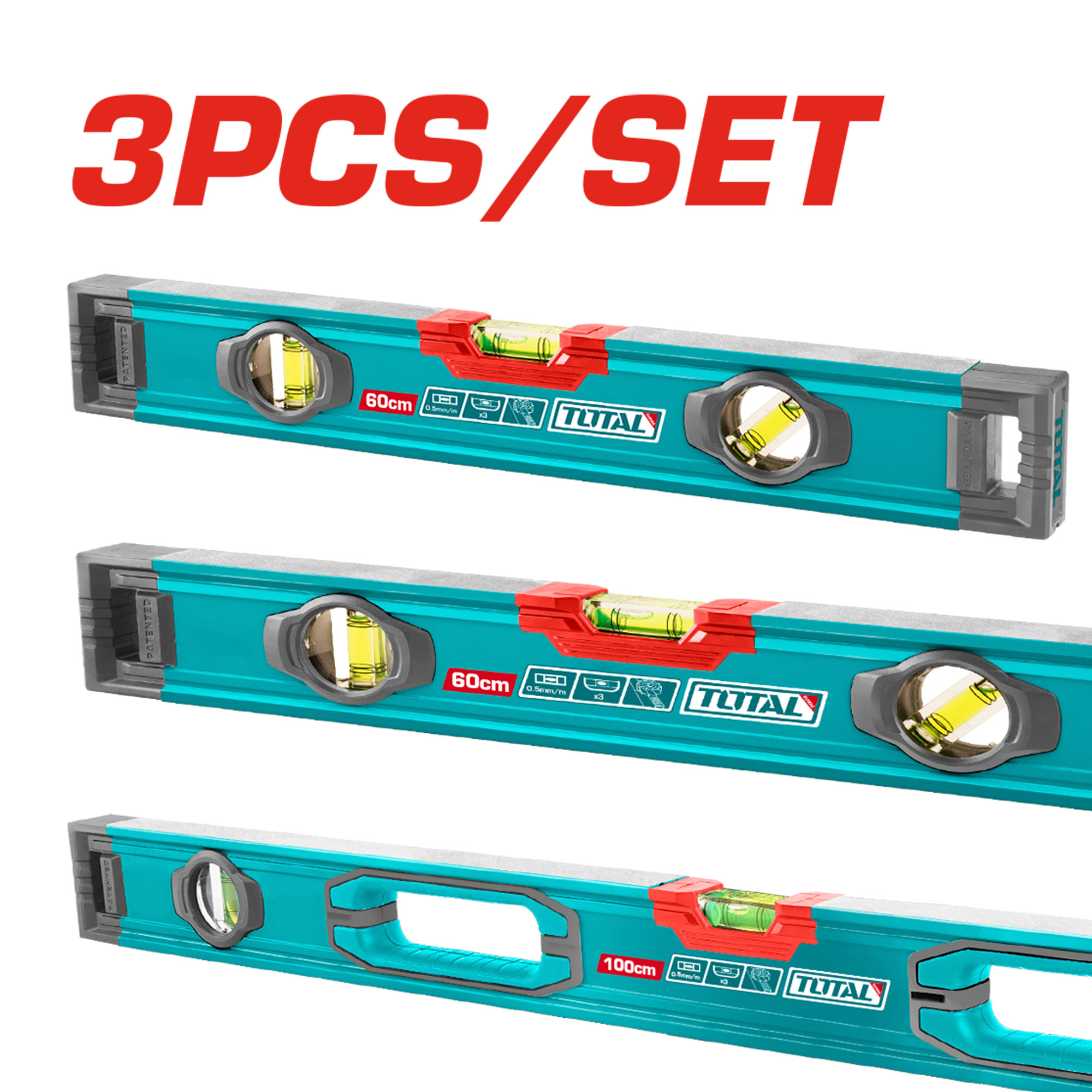 TOTAL THT10203 Spirit level set | Daraz.com.bd