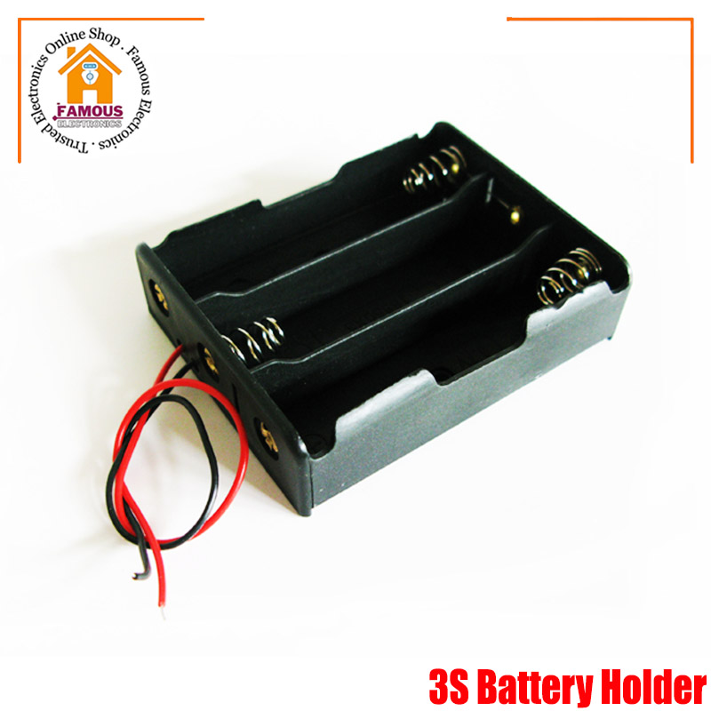 3.7V 18650 3 Tank Battery Storage Box 4.2V 18650 Battery Rechargeable ...