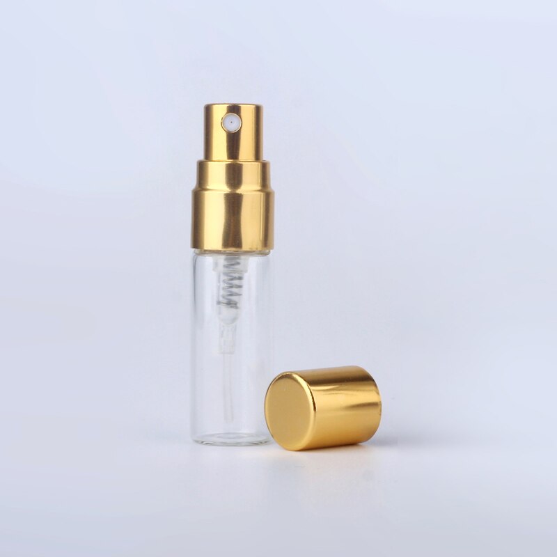 100PCS/Lot 3ml 5ml Sample Spray Bottle Portable Transparet Glass ...