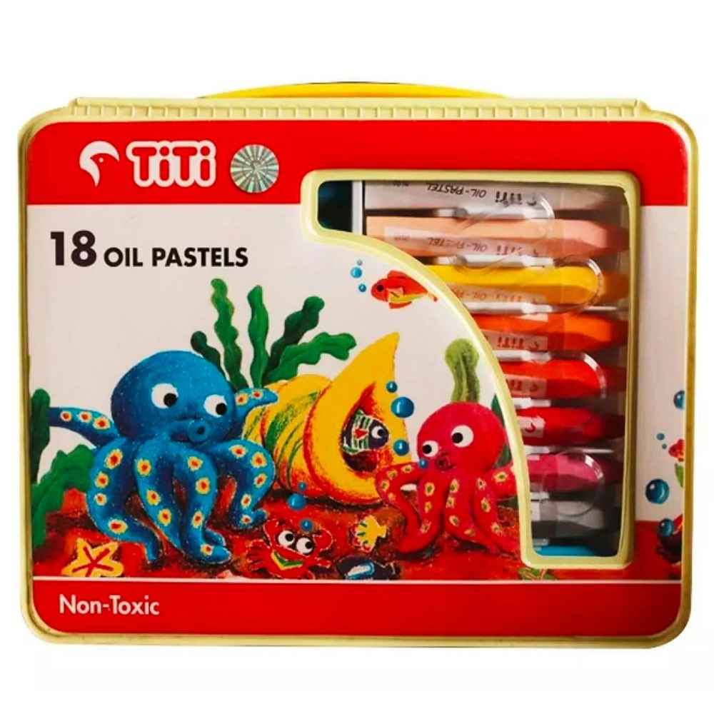 TITI 18 colour oil pastel | Daraz.com.bd