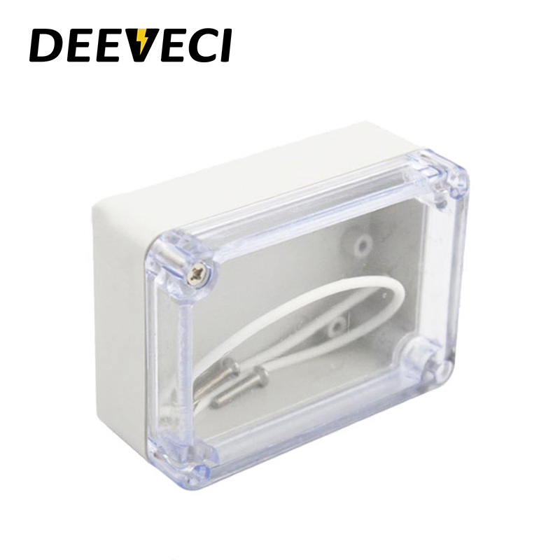 Transparent Waterproof Outdoor Enclosure Plastic Box Electronic Project ...