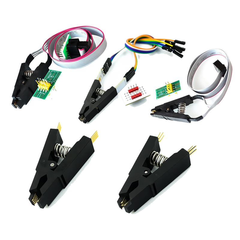 Programmer Test clip SOP8 Eight-pin BIOS clip Wide and narrow body 8 ...