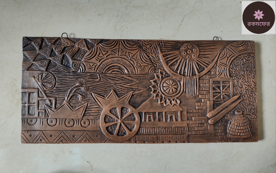 Clay Wallmate - Aesthetic Village | Soil Made Wallmate | Terracotta ...