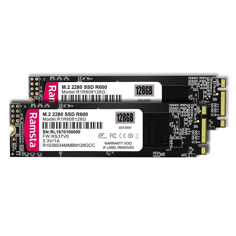 RAMSTA 128GB NVMe SSD Size 2280 For Laptop and Desktop With 03 Year ...