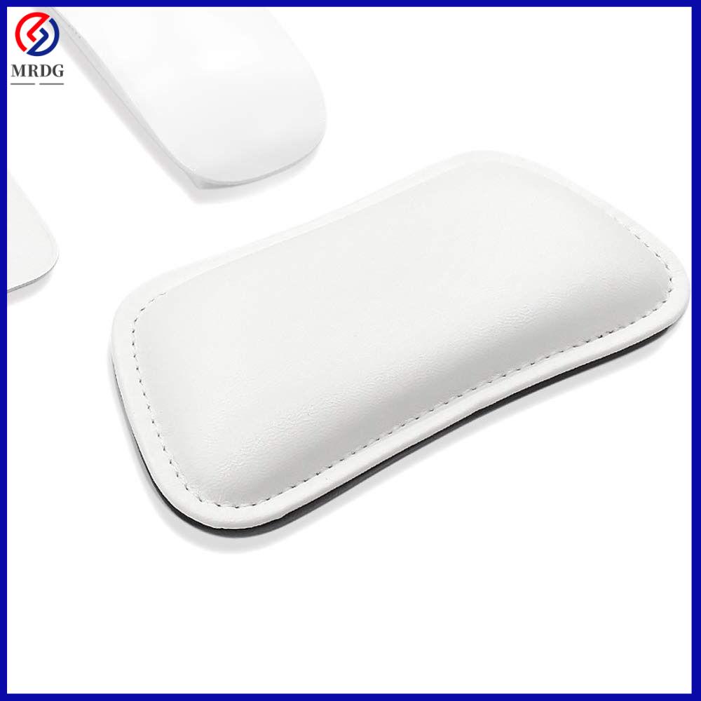White PU Leather Non-Slip Water-proof Wrist Pillow Mat Hand Rest ...