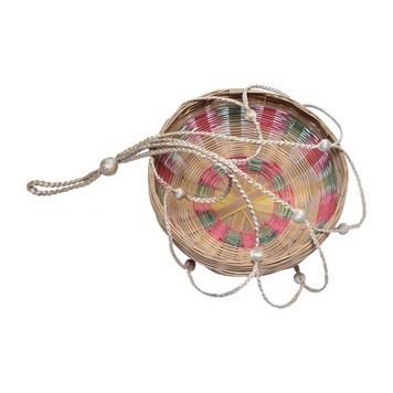 Nakshi Shika made by row jute 38 inch long multicolor pater shika 5 pcs ...