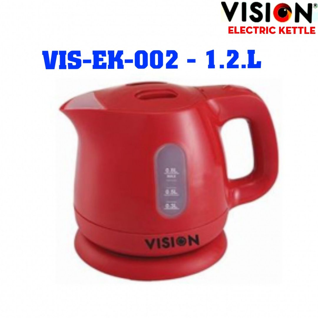 VISION ELECTRIC WATER KETTLE VIS-EK-002 - 1.2.L | Daraz.com.bd